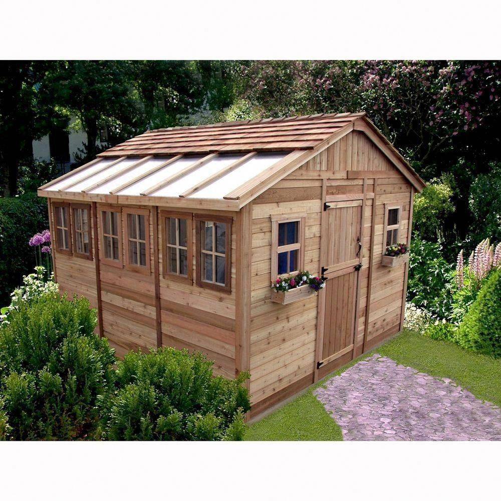 21 Red Cedar Garden Shed Ideas To Consider | SharonSable