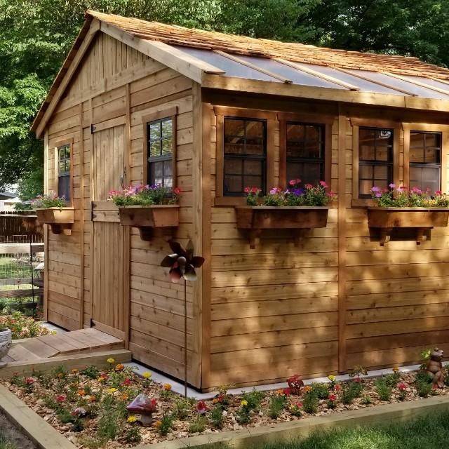 21 Red Cedar Garden Shed Ideas To Consider | SharonSable