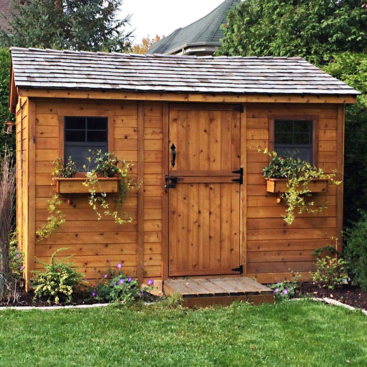 21 Red Cedar Garden Shed Ideas To Consider | SharonSable