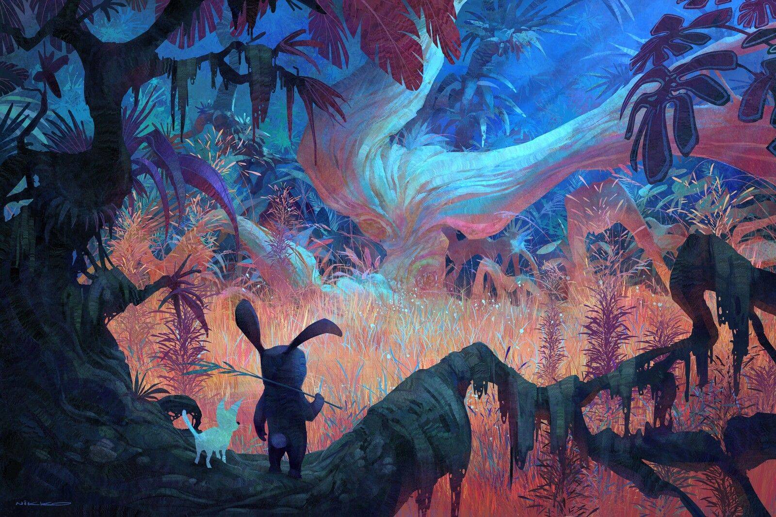 20 Moonlit Garden Drawing Ideas For This Year | SharonSable