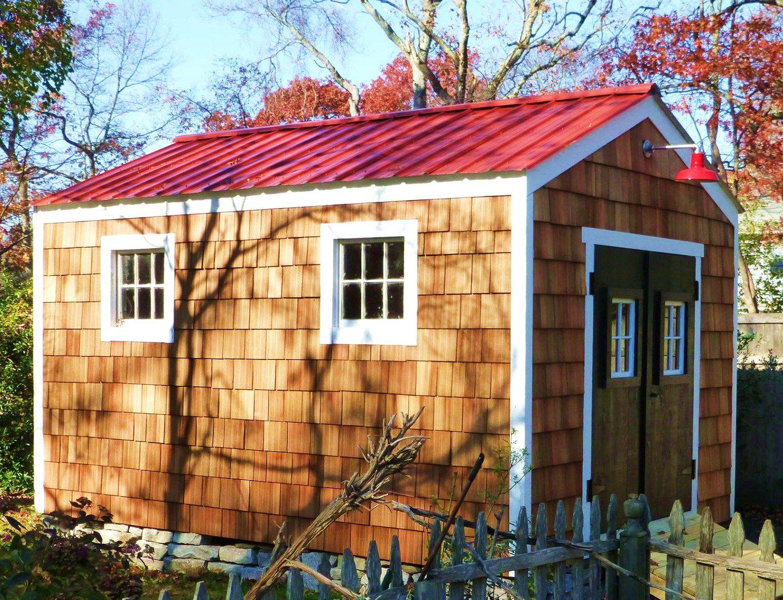 22 Cedar Shake Garden Shed Ideas To Try This Year | SharonSable