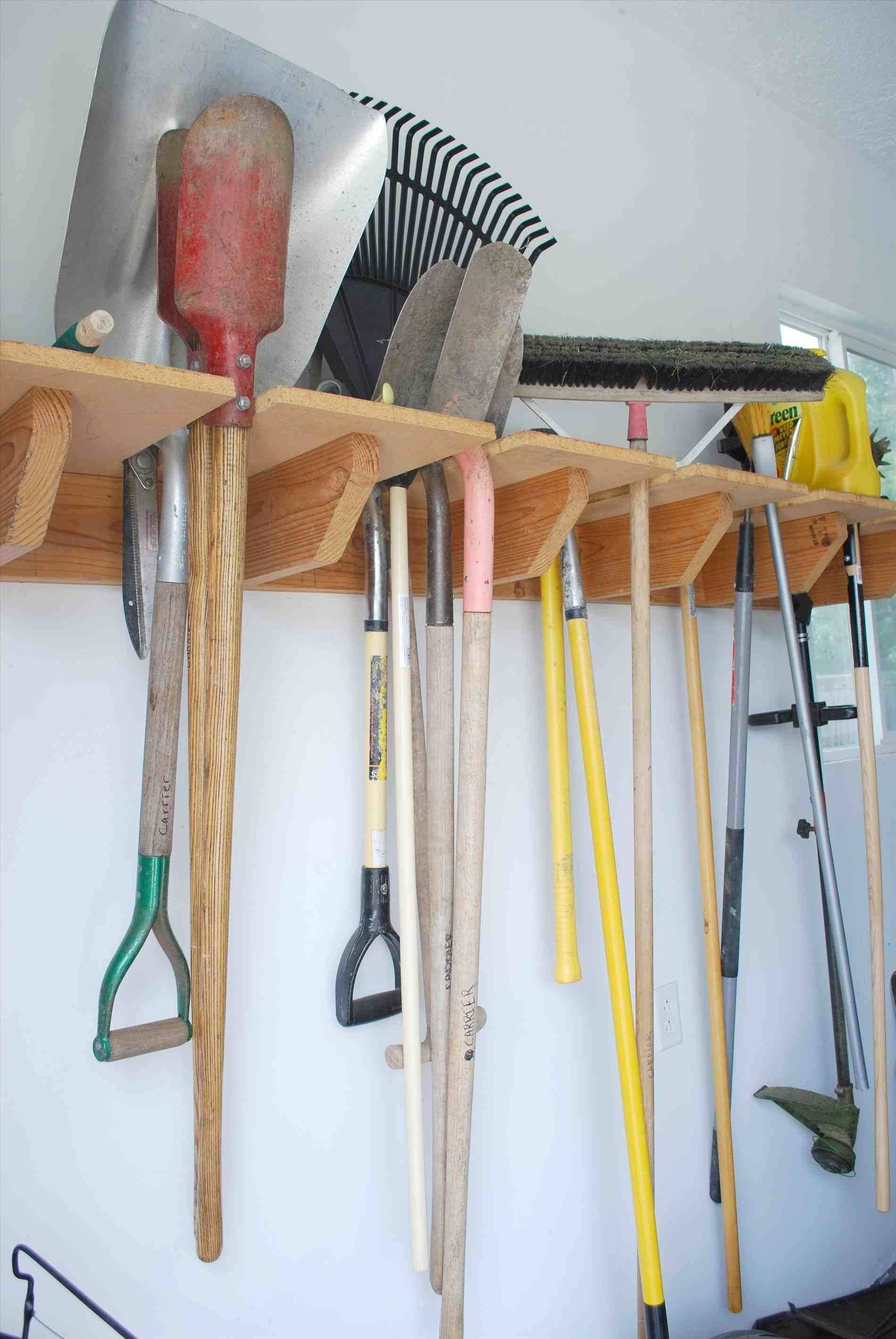 25 Garage Garden Tool Storage Ideas Worth to Check | SharonSable
