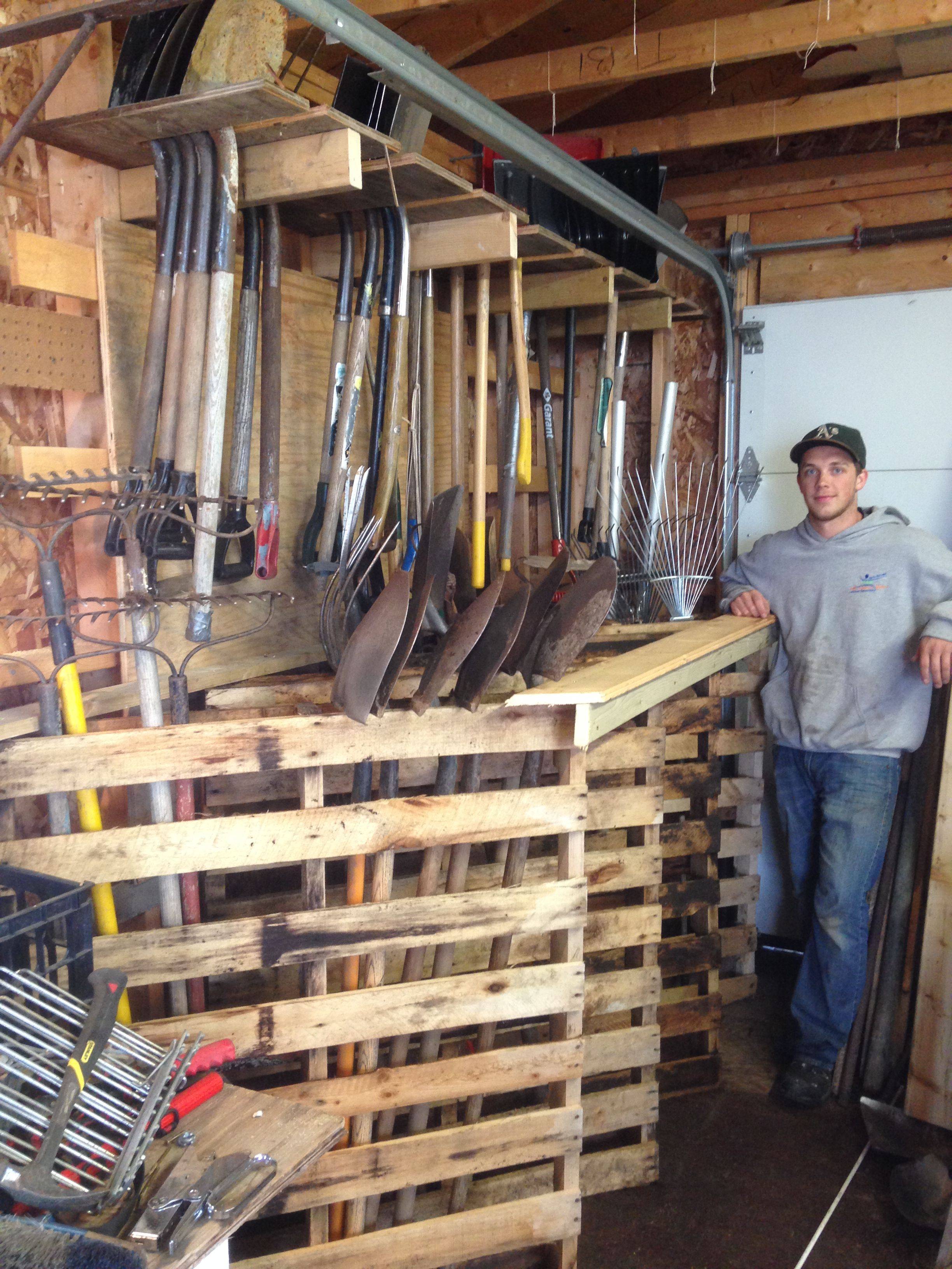 25 Garage Garden Tool Storage Ideas Worth to Check | SharonSable