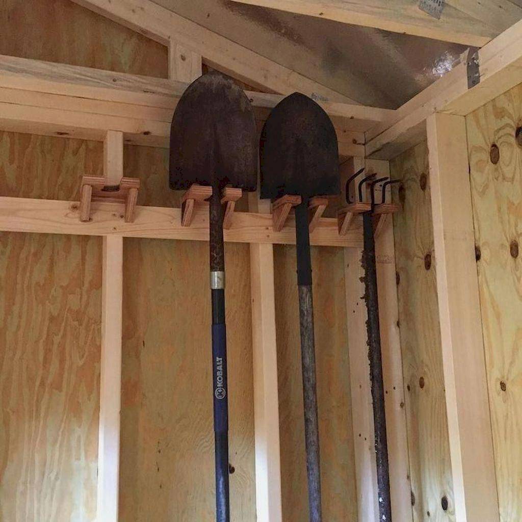 24 Garden Shed Tool Rack Ideas You Should Check | SharonSable