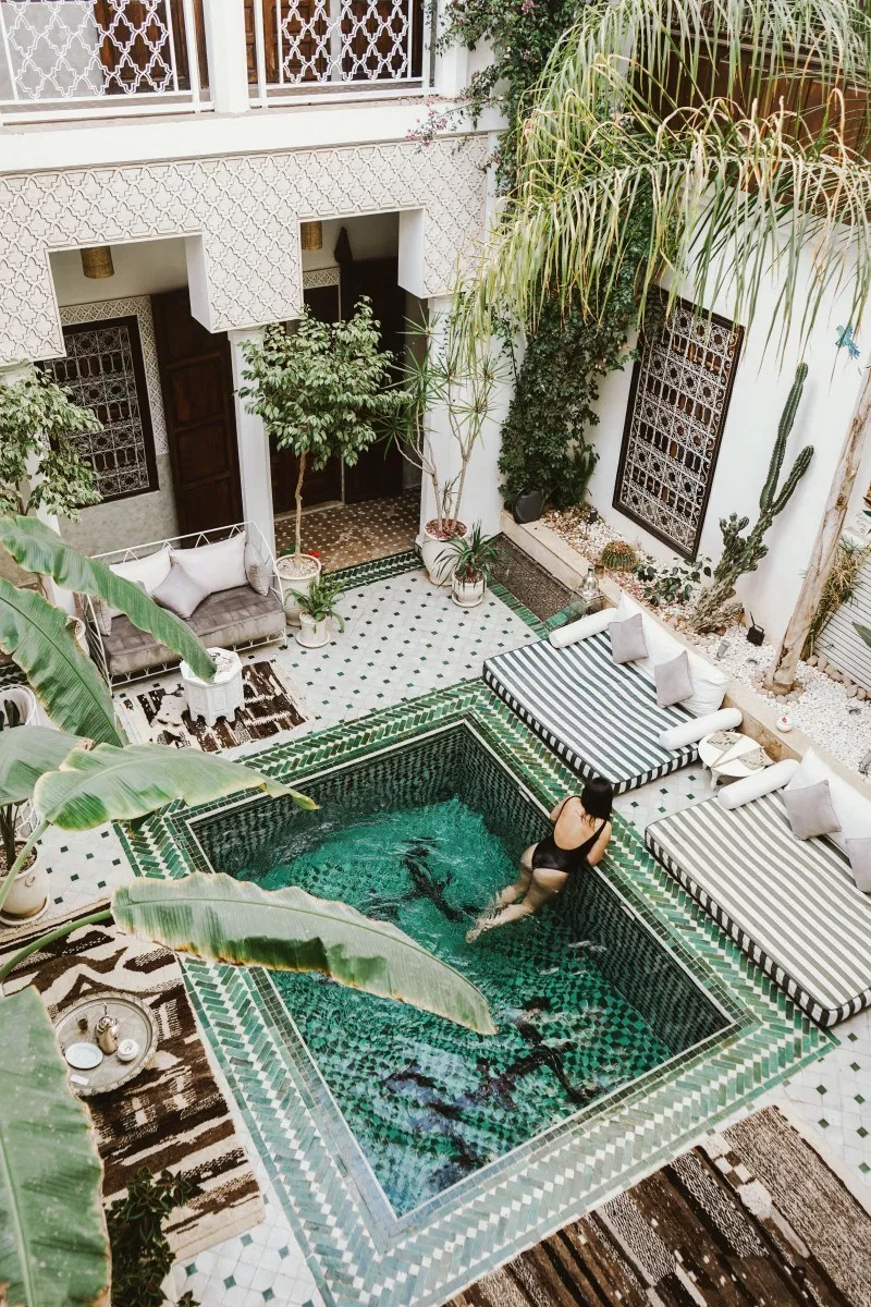 21 Moroccan Garden Pool Ideas You Cannot Miss | SharonSable