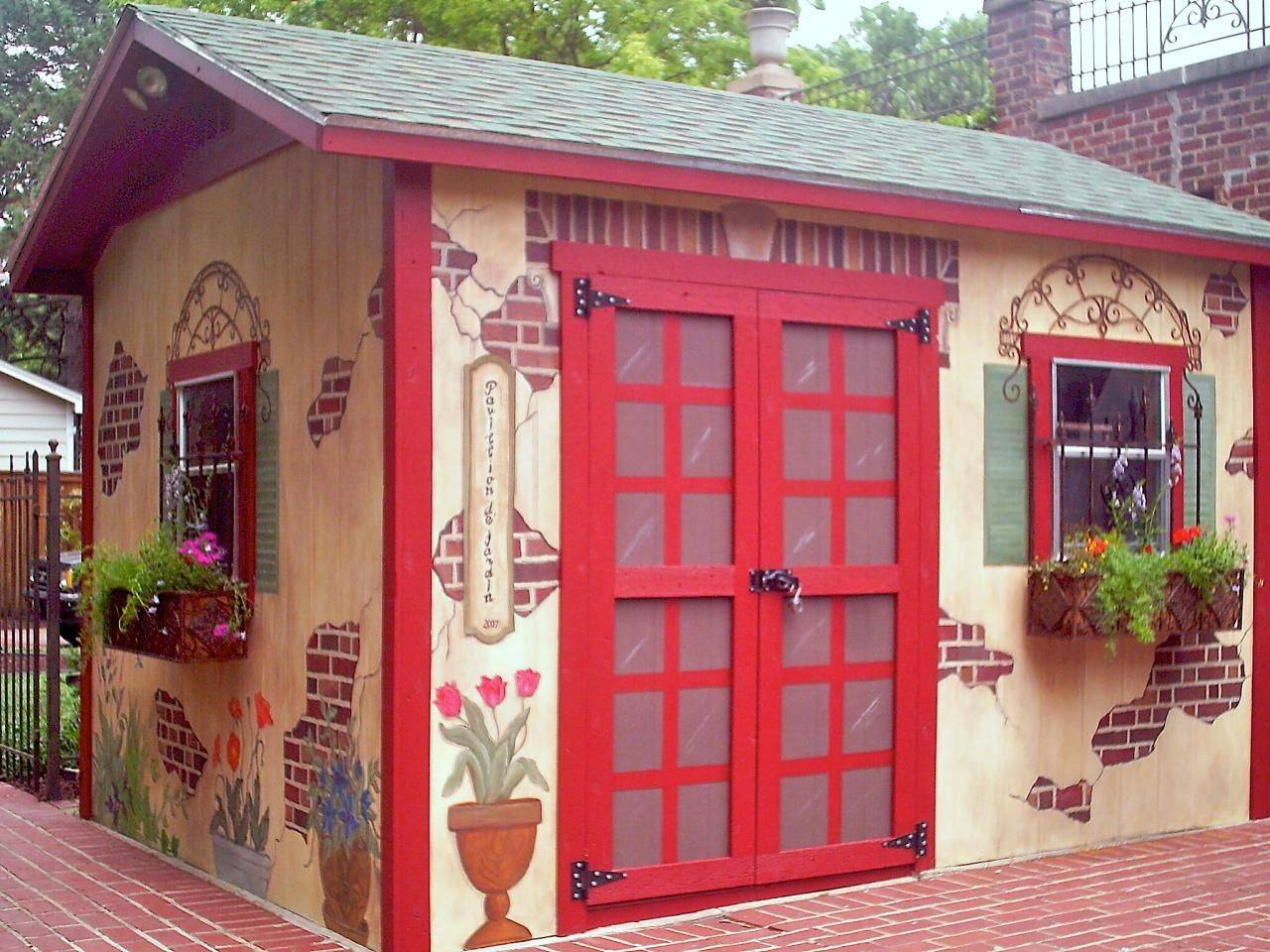 20 Unique Garden Shed Ideas You Must Look | SharonSable