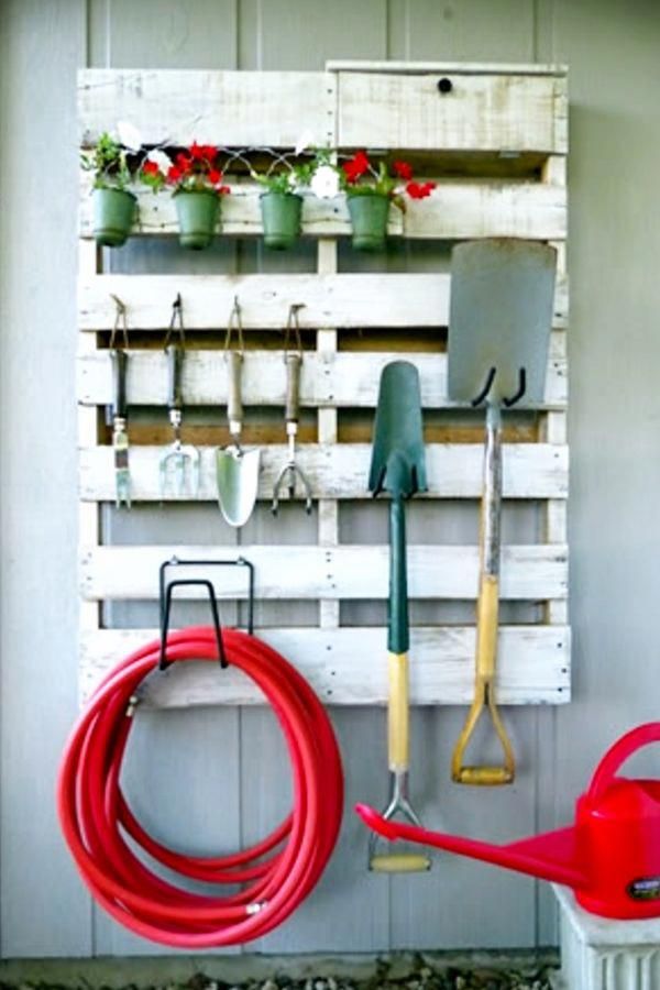 19 Garden Tool Wall Rack Ideas To Consider | SharonSable