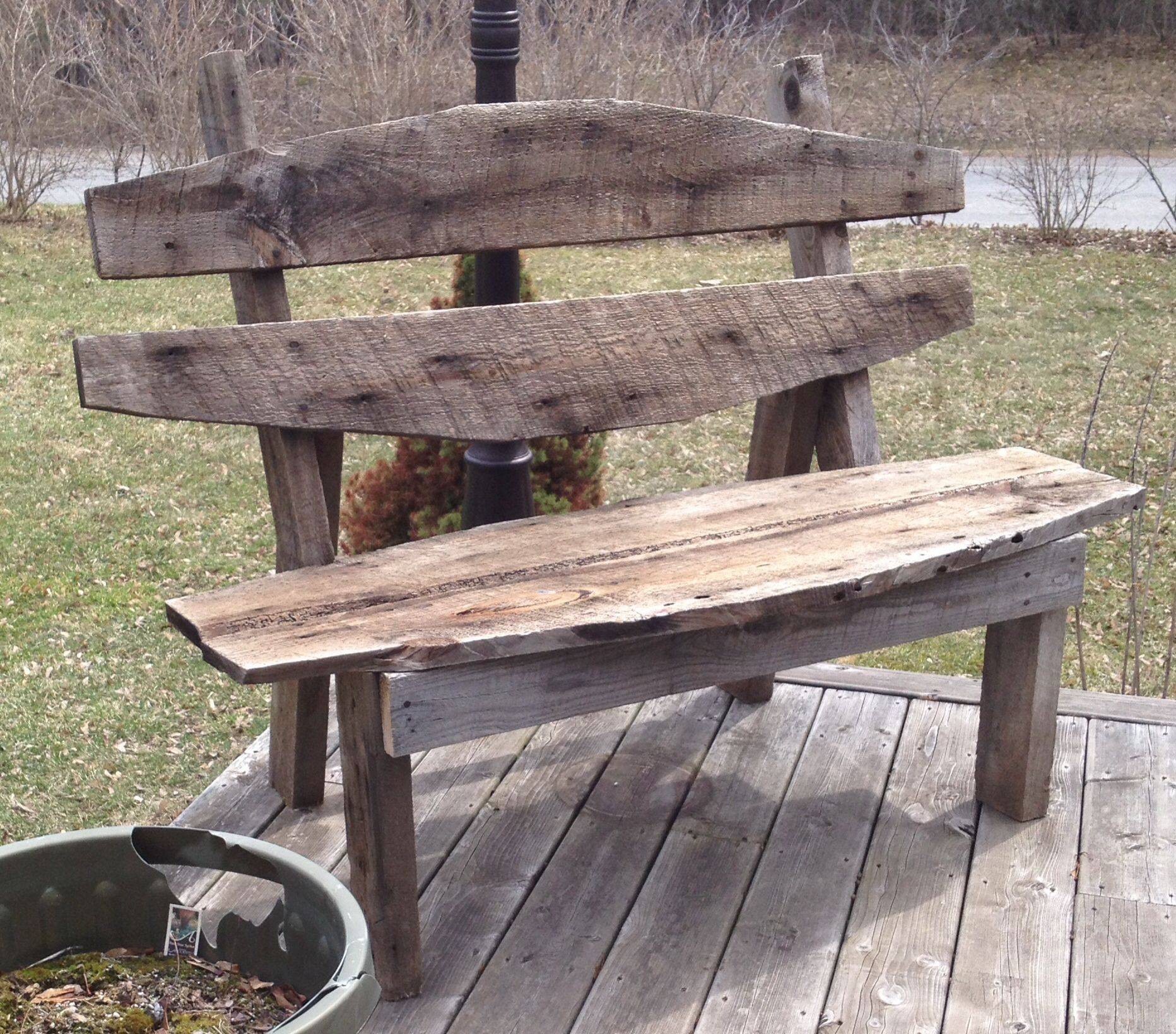 23 Primitive Garden Bench Ideas You Cannot Miss | SharonSable