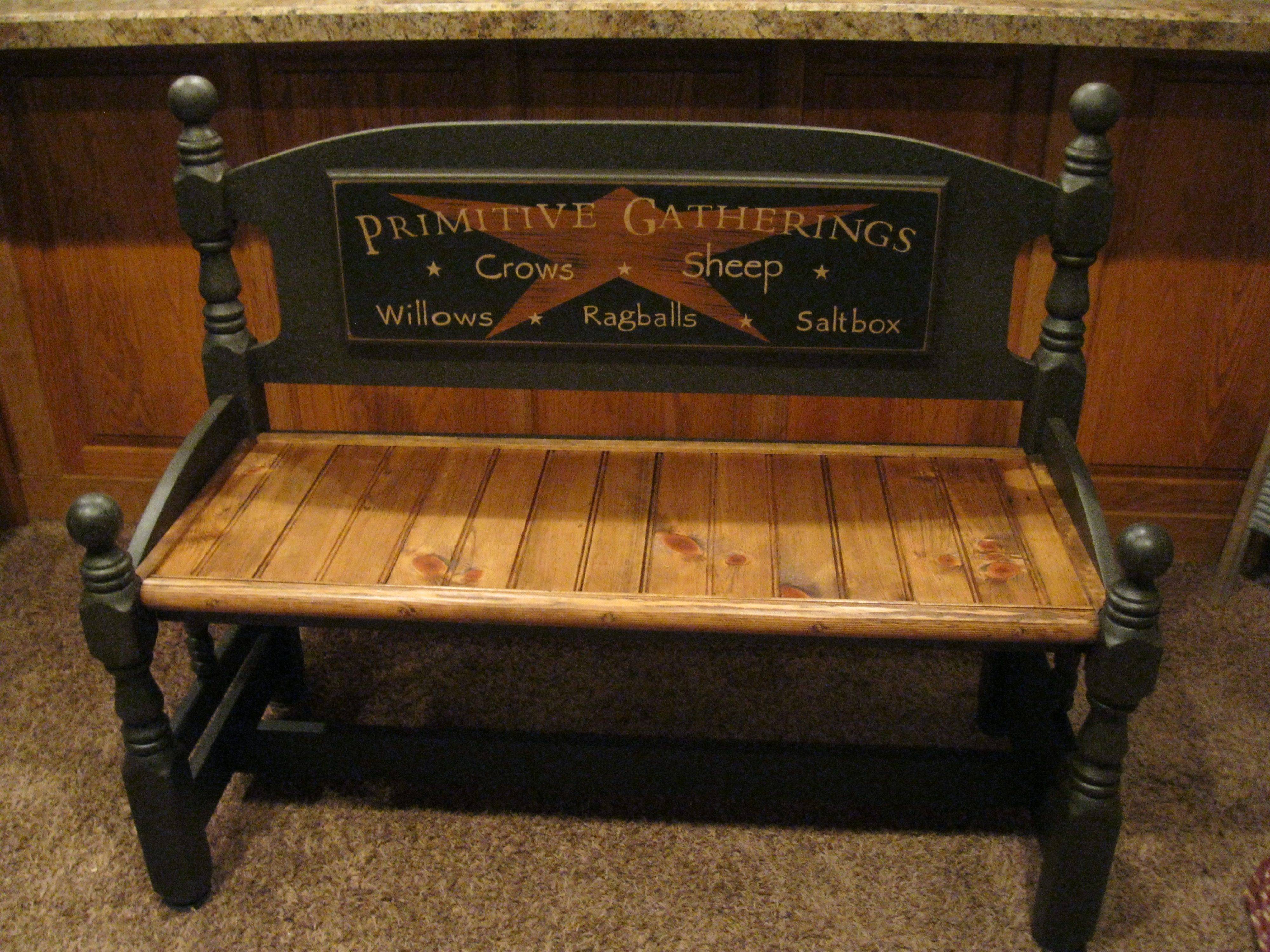 23 Primitive Garden Bench Ideas You Cannot Miss | SharonSable