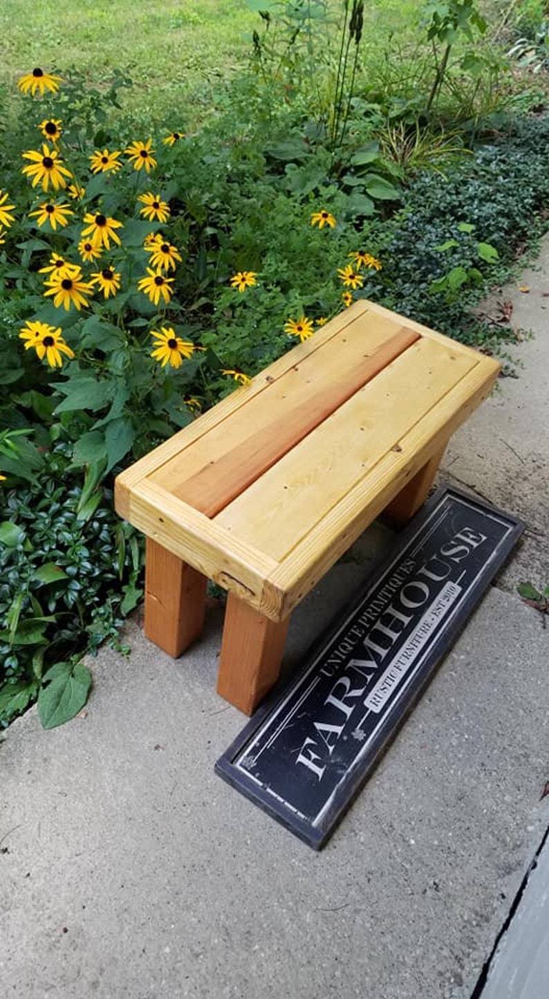 23 Primitive Garden Bench Ideas You Cannot Miss | SharonSable