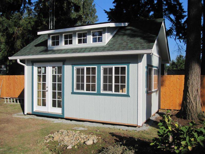 21 Garden Shed with French Doors Ideas You Gonna Love | SharonSable