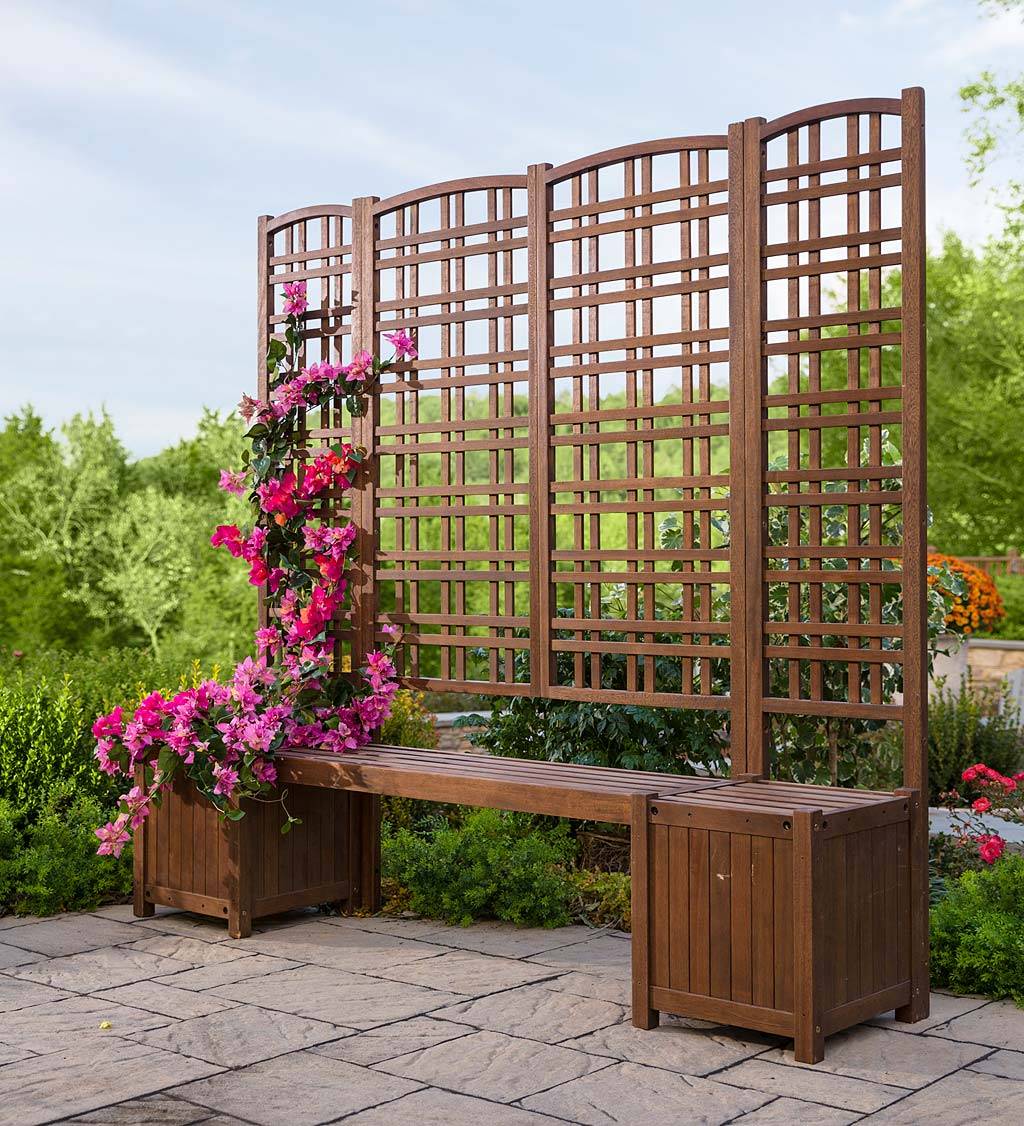 20 Garden Trellis Planters Ideas To Try This Year | SharonSable