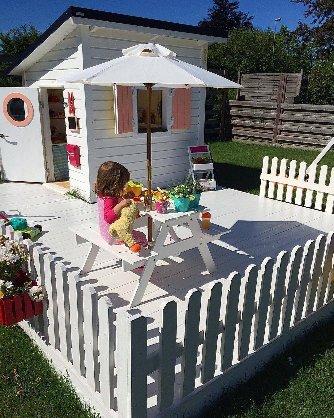 18 Garden Playhouse Ideas You Should Check | SharonSable