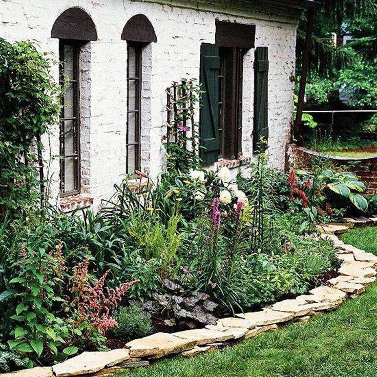 22 Shade Garden with Rock Border Ideas To Try This Year | SharonSable