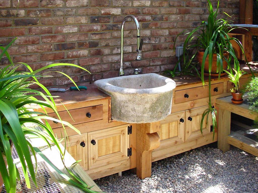22 Outdoor Garden Sink Ideas To Try This Year | SharonSable