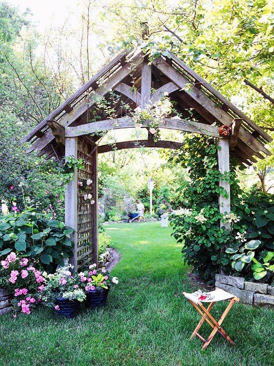 20 Rustic Garden Shade Structure Ideas You Gonna Love | SharonSable