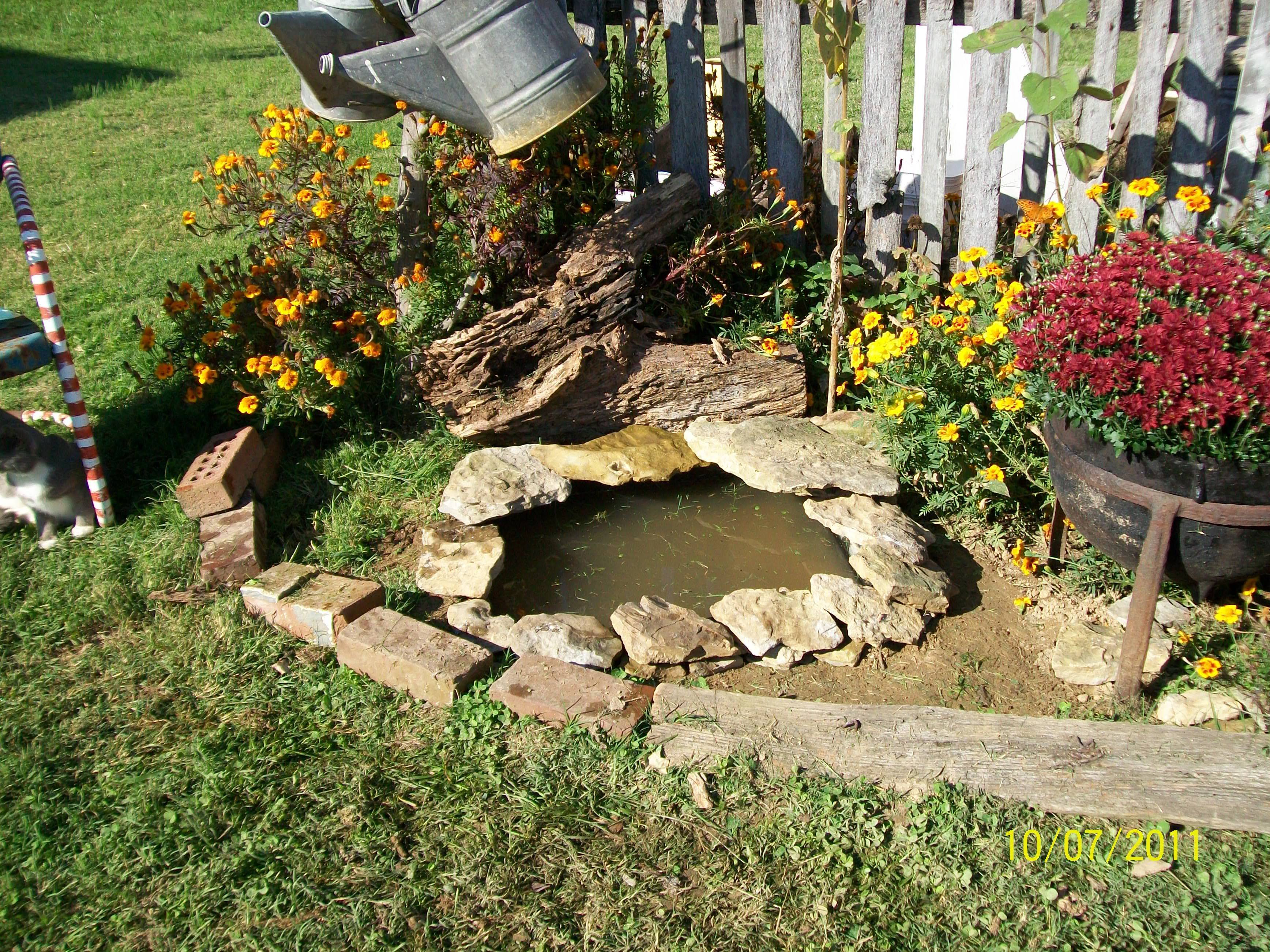 23 Cottage Garden Water Feature Ideas For This Year | SharonSable