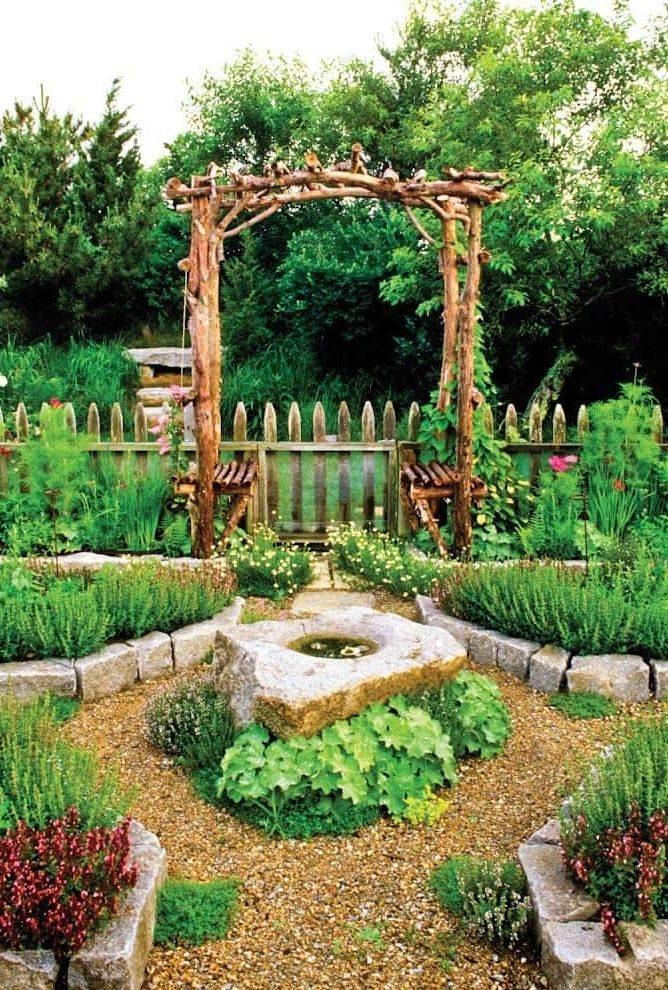 23 Cottage Garden Water Feature Ideas For This Year | SharonSable