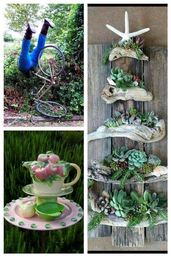 9 From Junk Garden Art Projects Ideas You Must Look | SharonSable