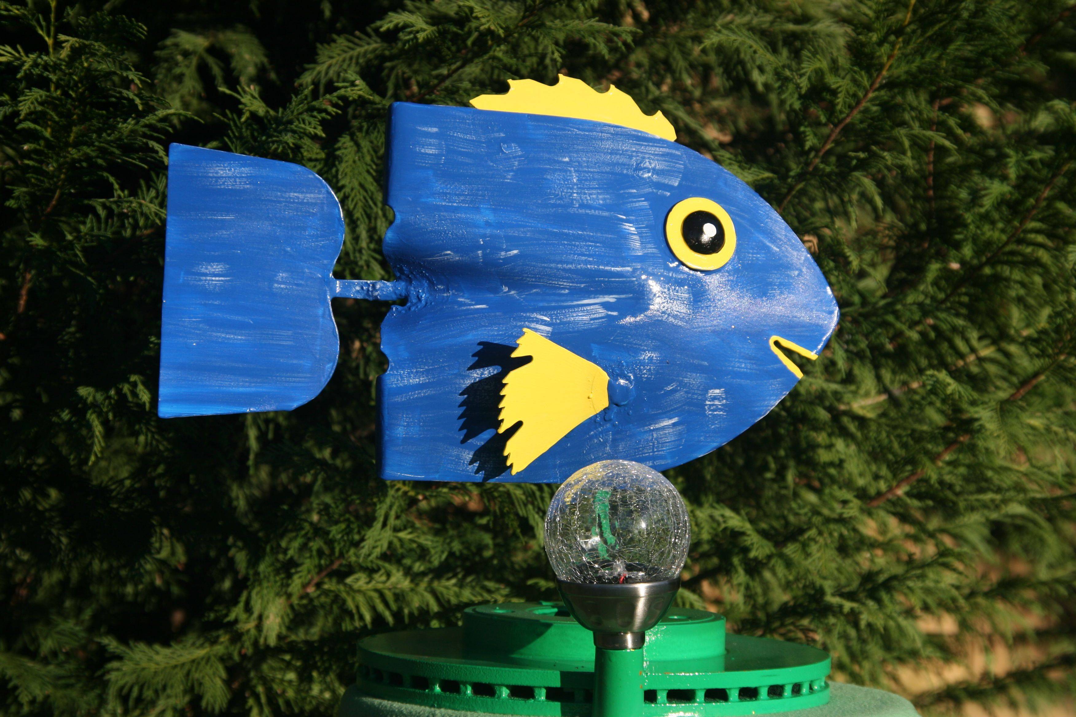 22 Metal Fish Garden Art Ideas You Cannot Miss | SharonSable