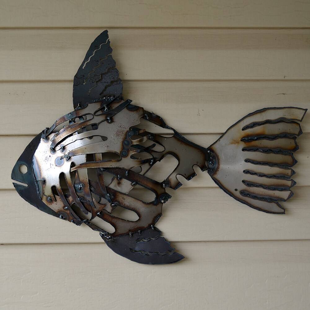 22 Metal Fish Garden Art Ideas You Cannot Miss | SharonSable