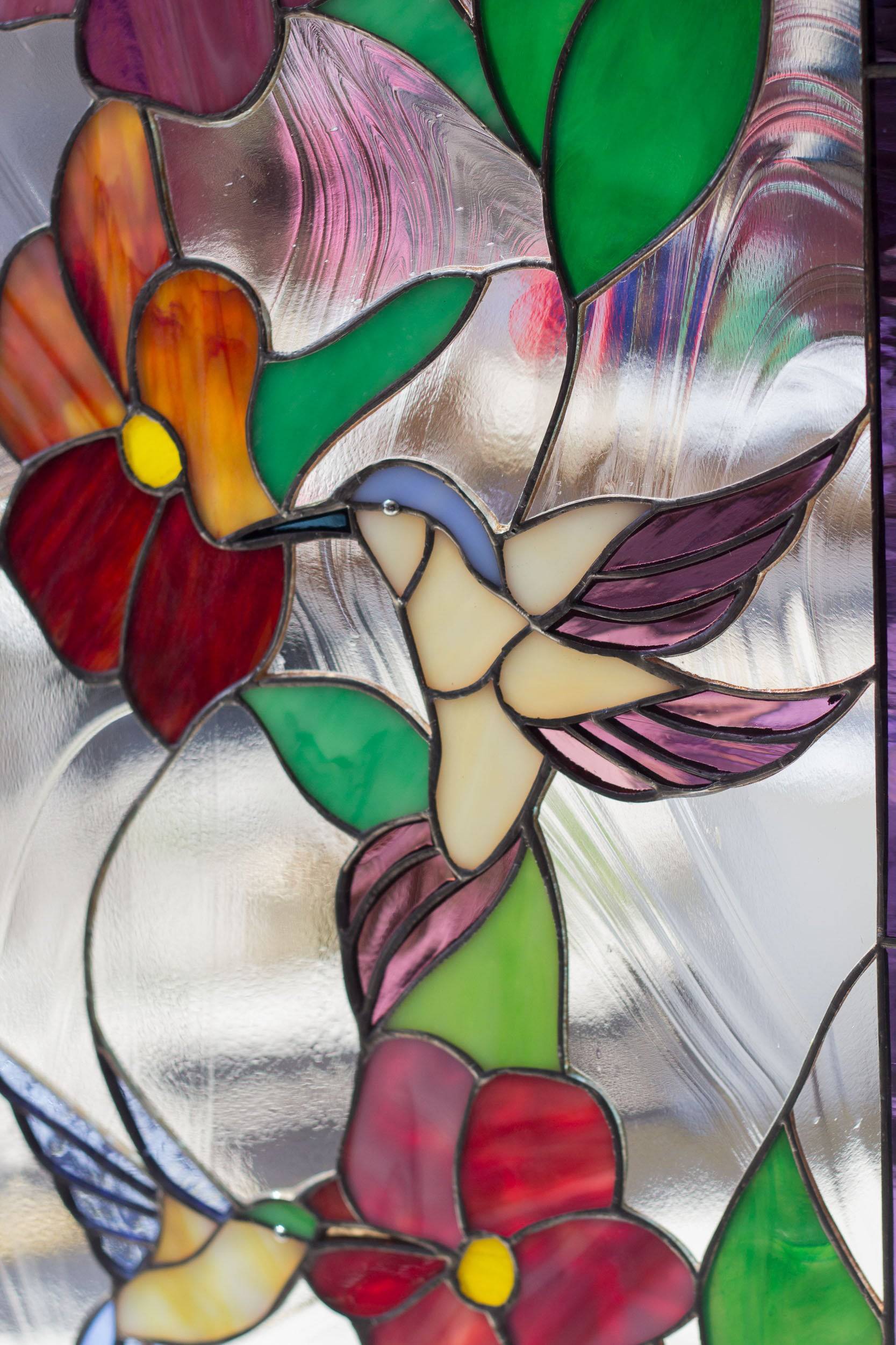 25 Garden Stained Glass Panel Ideas To Try This Year | SharonSable