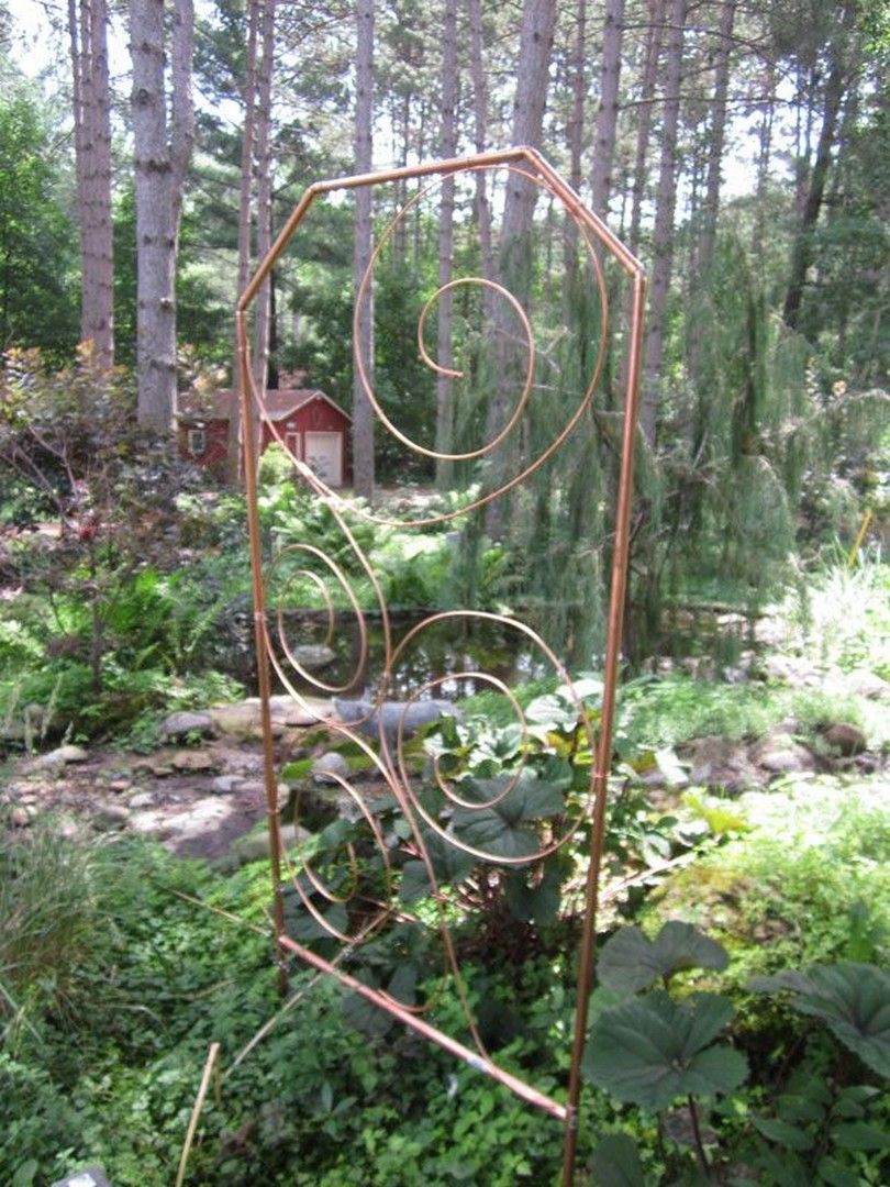 16 Copper Garden Art Ideas For This Year | SharonSable