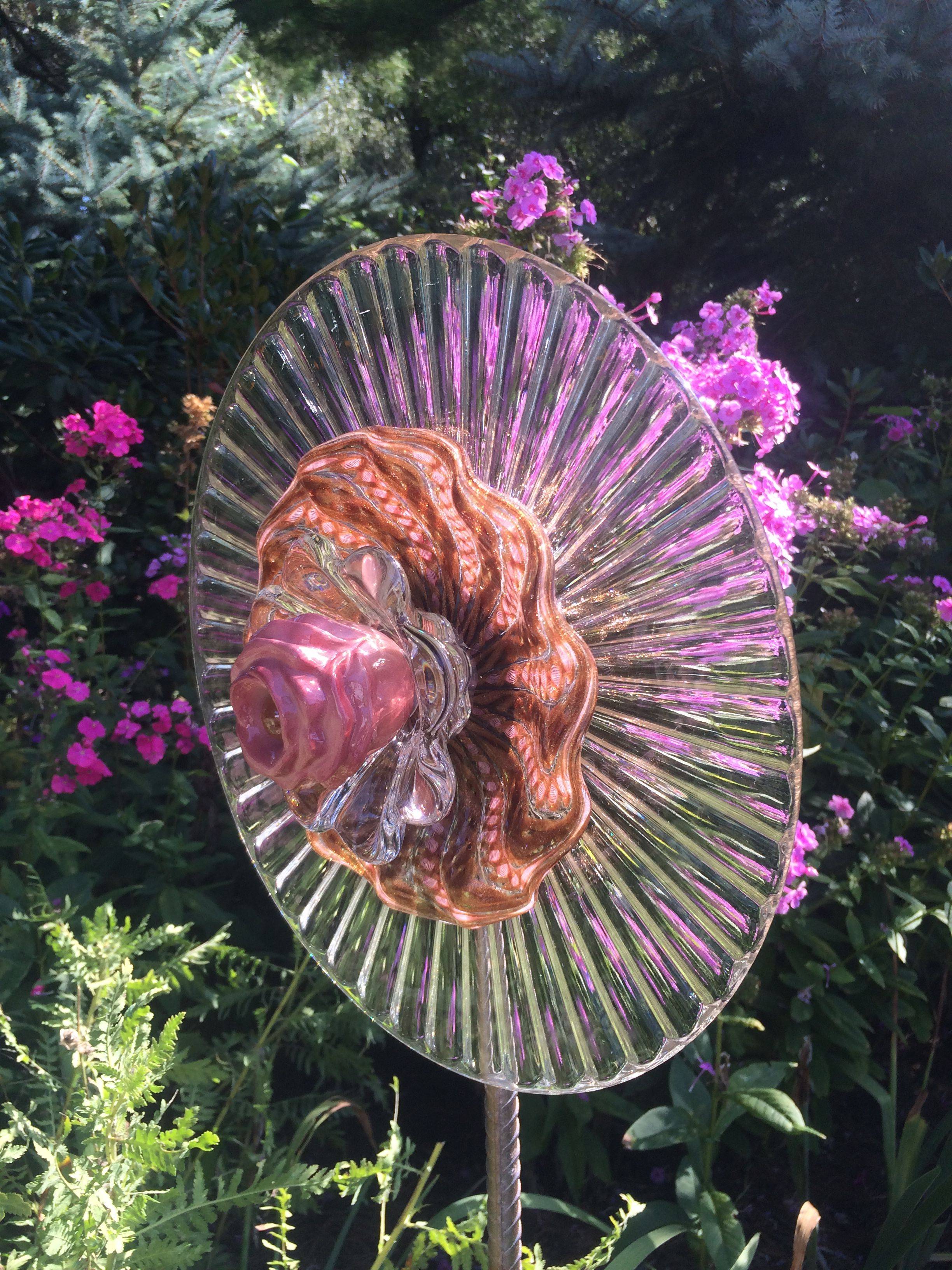 24 Repurposed Glass Garden Flowers Ideas For This Year | SharonSable