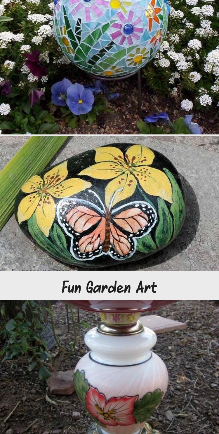 19 Fun Garden Art Ideas You Should Check | SharonSable