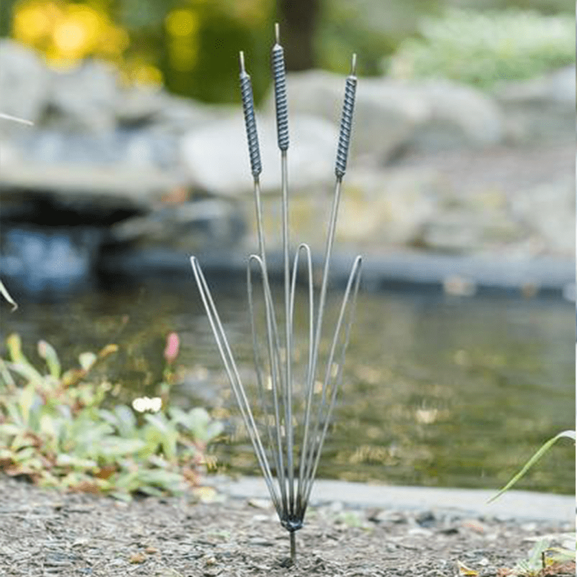 19 Metal Garden Art Cattails Ideas To Try This Year | SharonSable