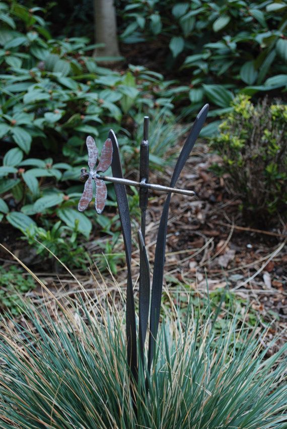 19 Metal Garden Art Cattails Ideas To Try This Year | SharonSable