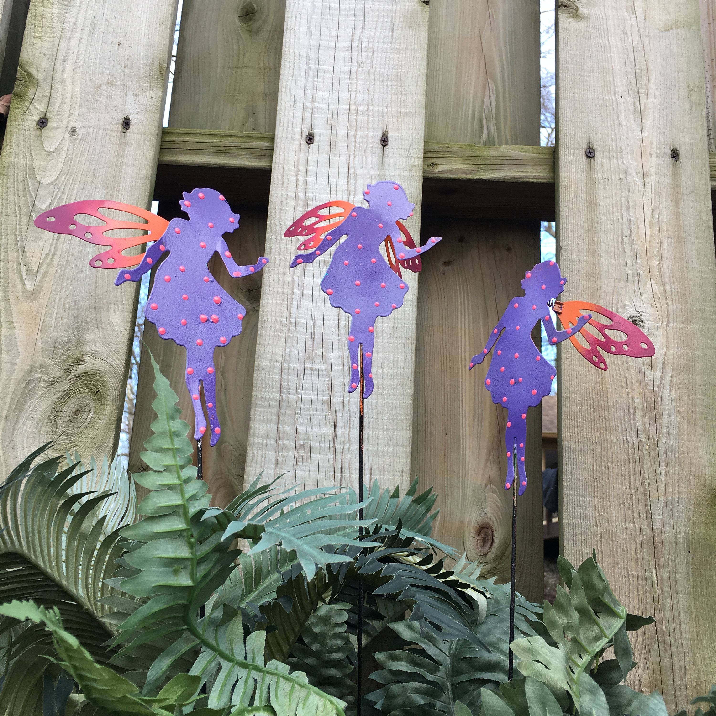 25 Metal Garden Fairy Sculptures Ideas You Gonna Love | SharonSable