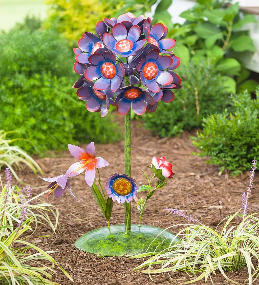 17 Metal Garden Flowers Stakes Ideas For This Year | SharonSable