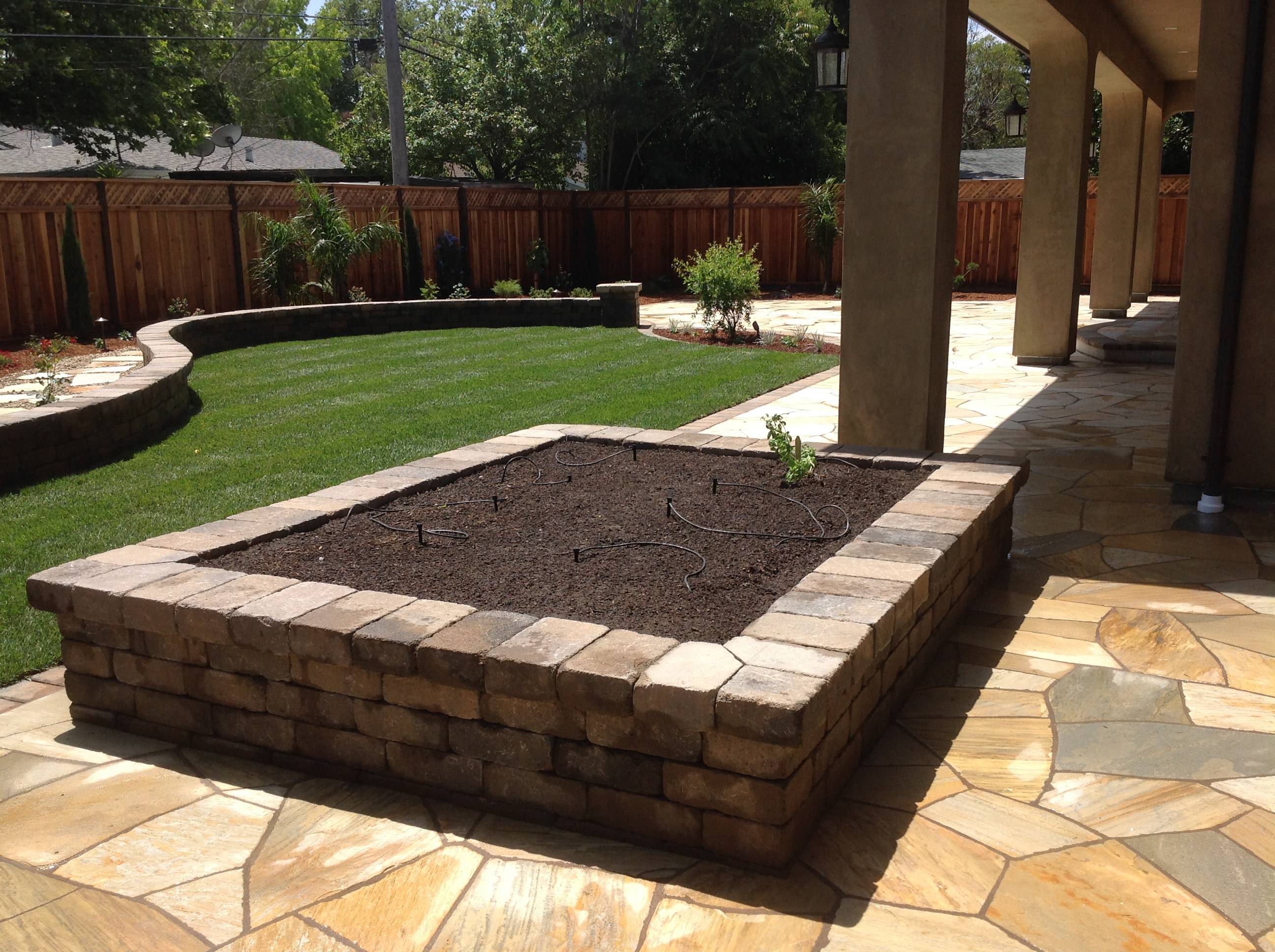 17 Raised Garden Pavers Ideas You Should Look | SharonSable