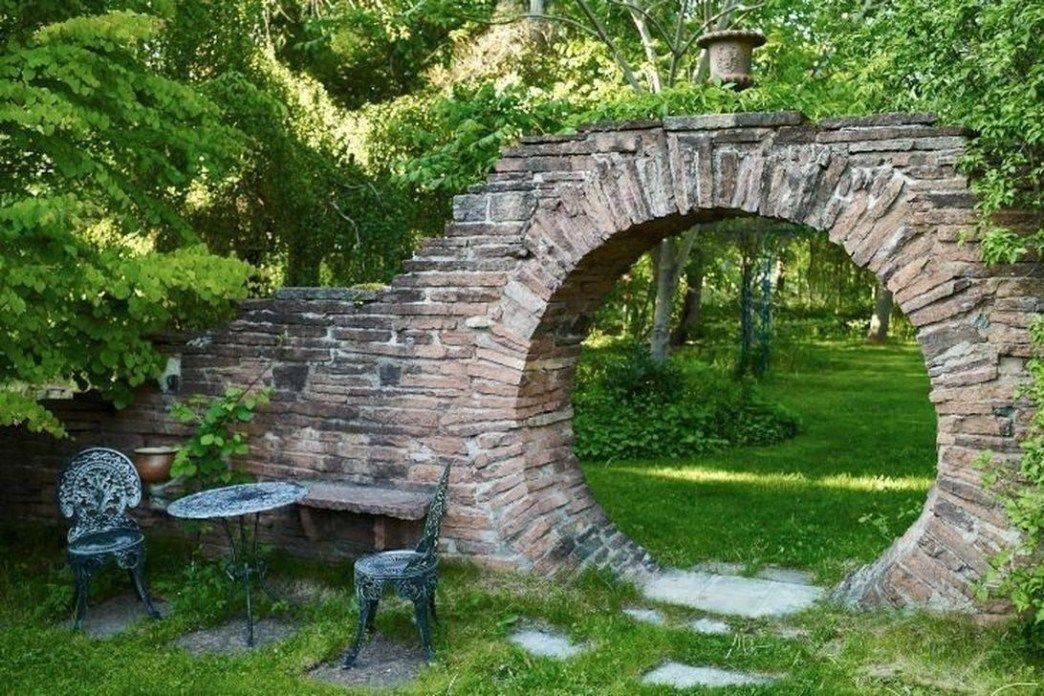 23 Stone Garden Gate Ideas You Cannot Miss | SharonSable