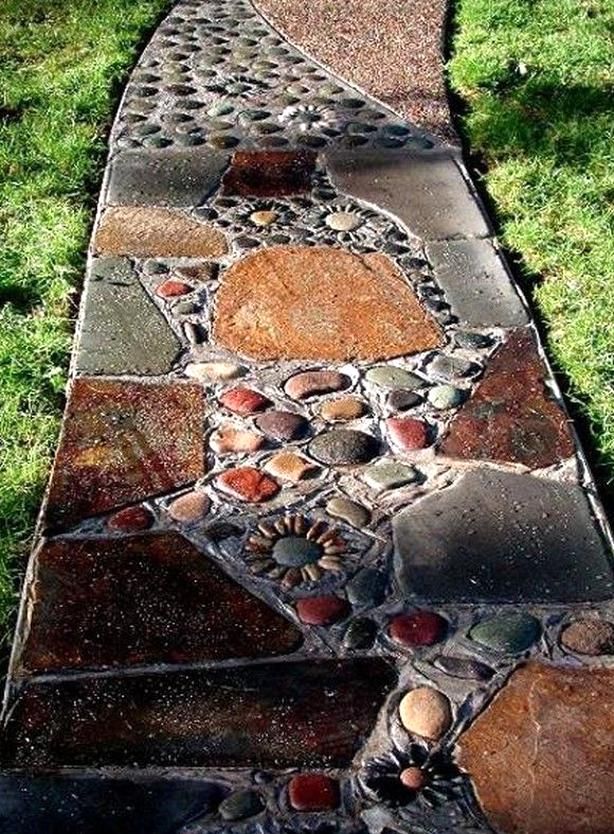 20 DIY Stone Garden Art Ideas You Cannot Miss | SharonSable
