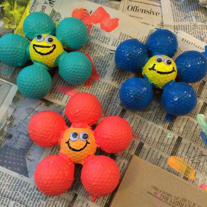 22 Golf Ball Crafts Garden Ideas For This Year | SharonSable
