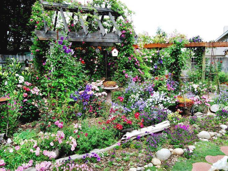 25 Rectangle Front Yard Cottage Garden Ideas For This Year | SharonSable