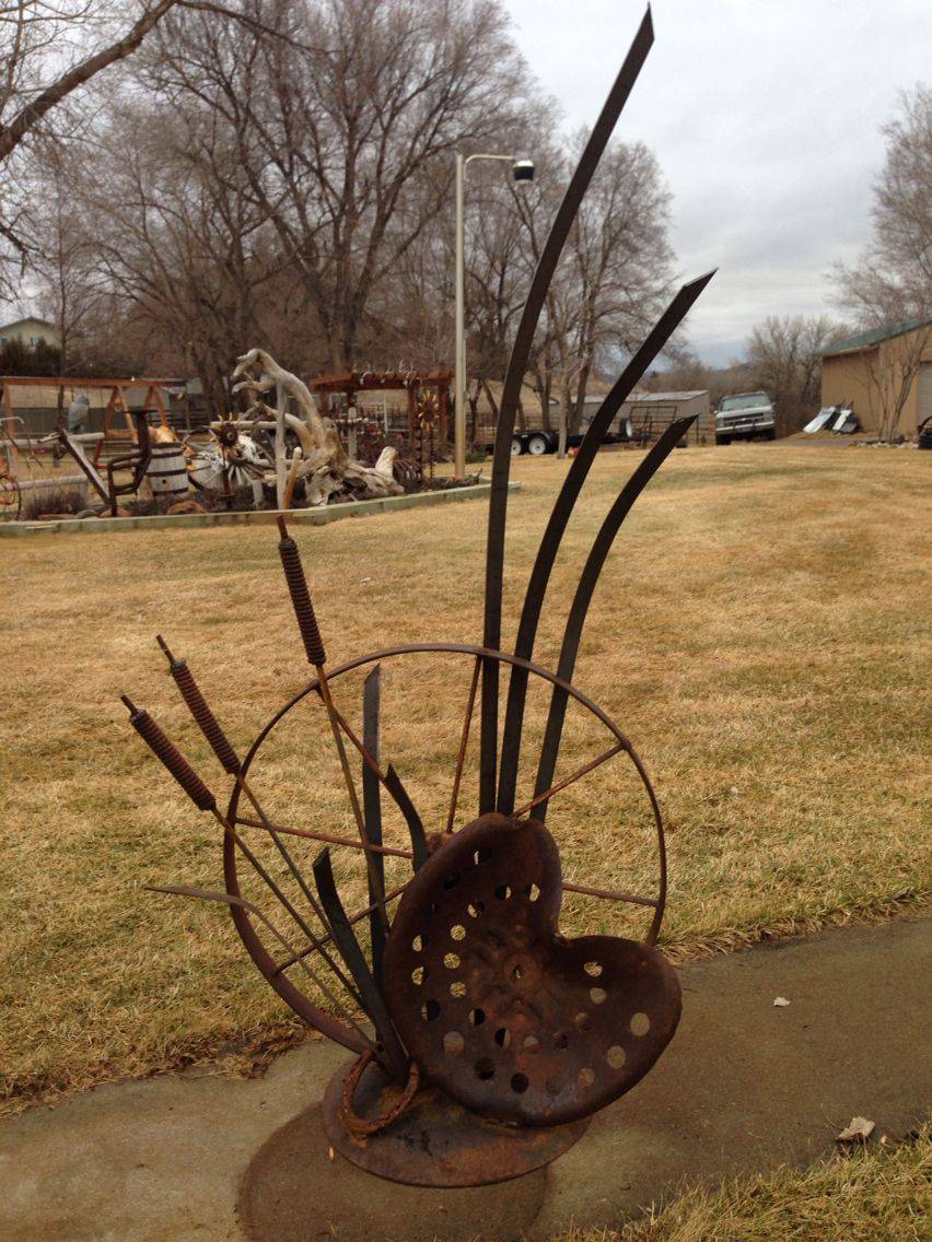 18 Recycled Metal Garden Yard Art Ideas You Should Look | SharonSable