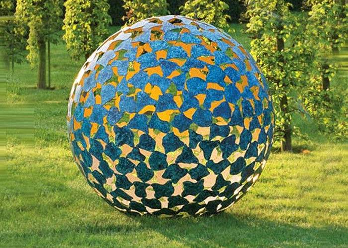 19 Outdoor Sphere Garden Sculptures Ideas To Try This Year | SharonSable