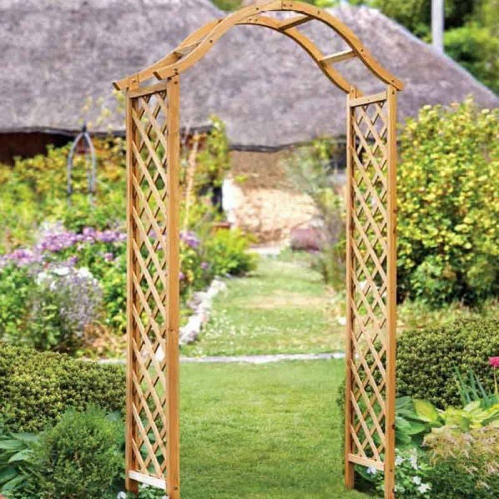 19 Timber Garden Arch Ideas For This Year | SharonSable