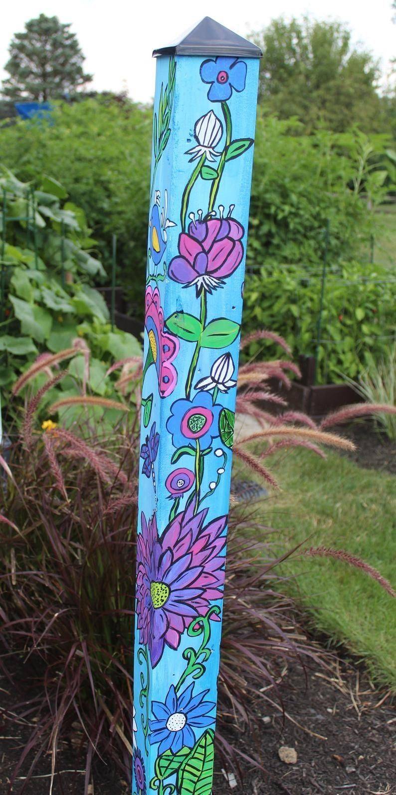 24 Garden Totem Poles DIY Ideas Worth a Look | SharonSable