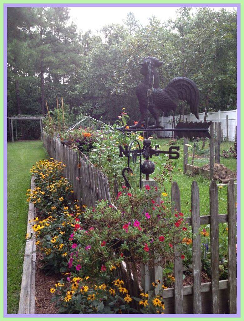 25 Rustic Country Garden Fence Ideas You Should Look | SharonSable