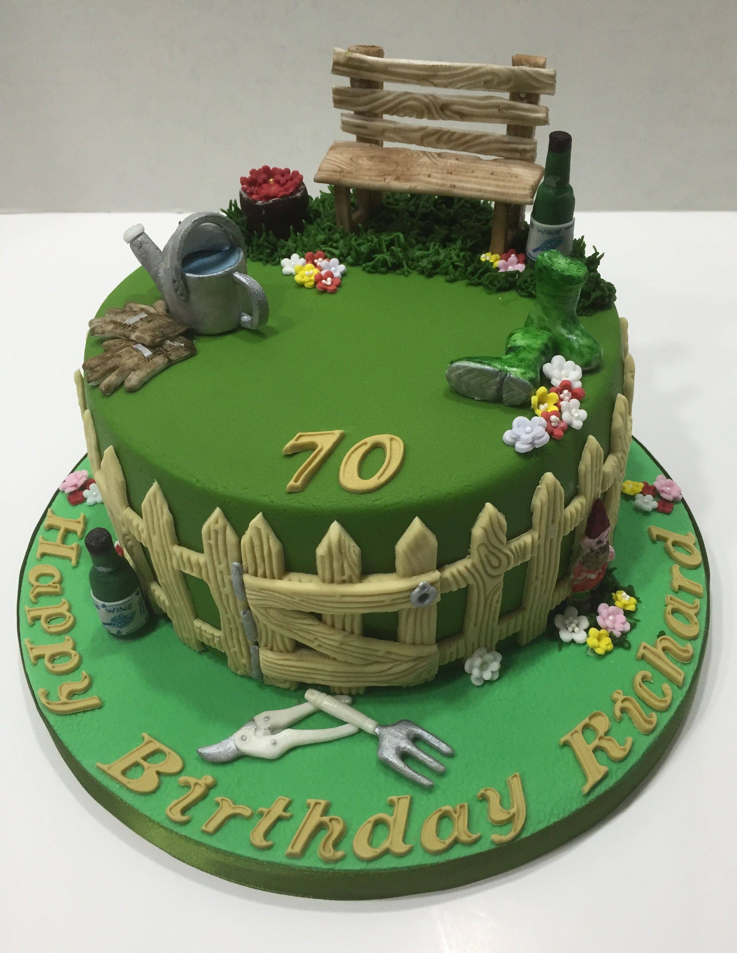 25 Garden Themed Birthday Cakes Ideas You Should Look | SharonSable
