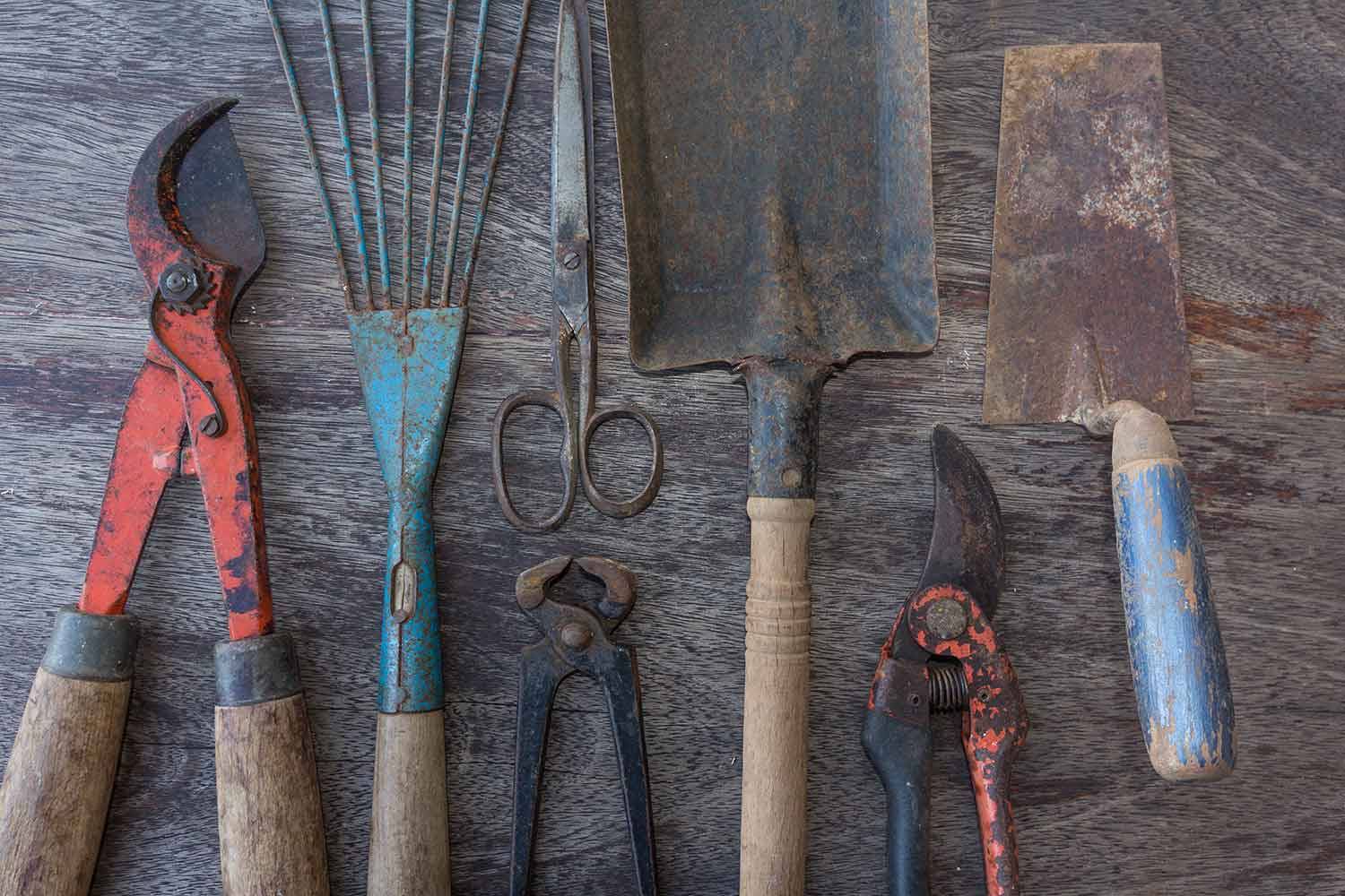 22 How to Clean Rusty Garden Tools Ideas Worth to Check | SharonSable