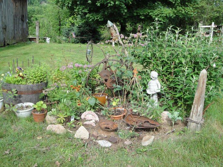 24 Primitive Garden Art Ideas You Cannot Miss | SharonSable