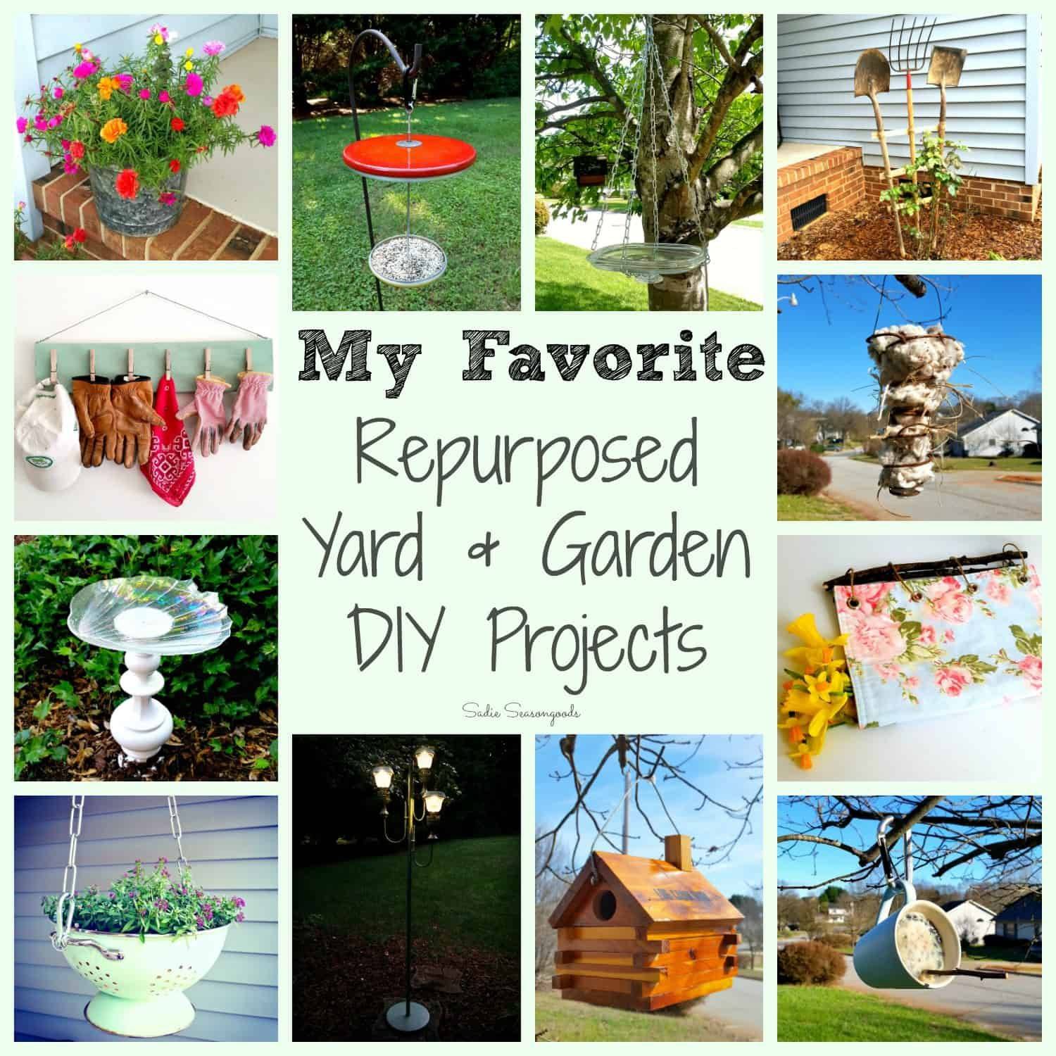 21 Repurposed Garden Projects Ideas You Must Look | SharonSable