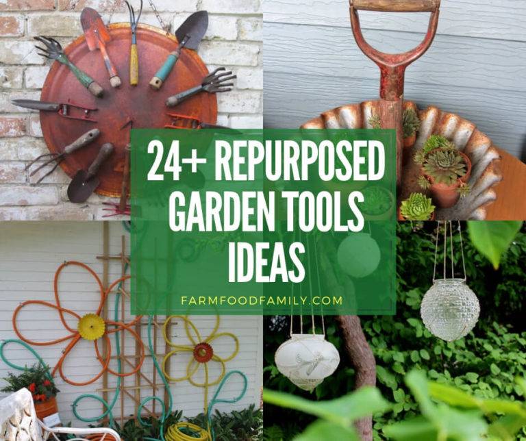 21 Repurposed Garden Tools Ideas To Try This Year | SharonSable