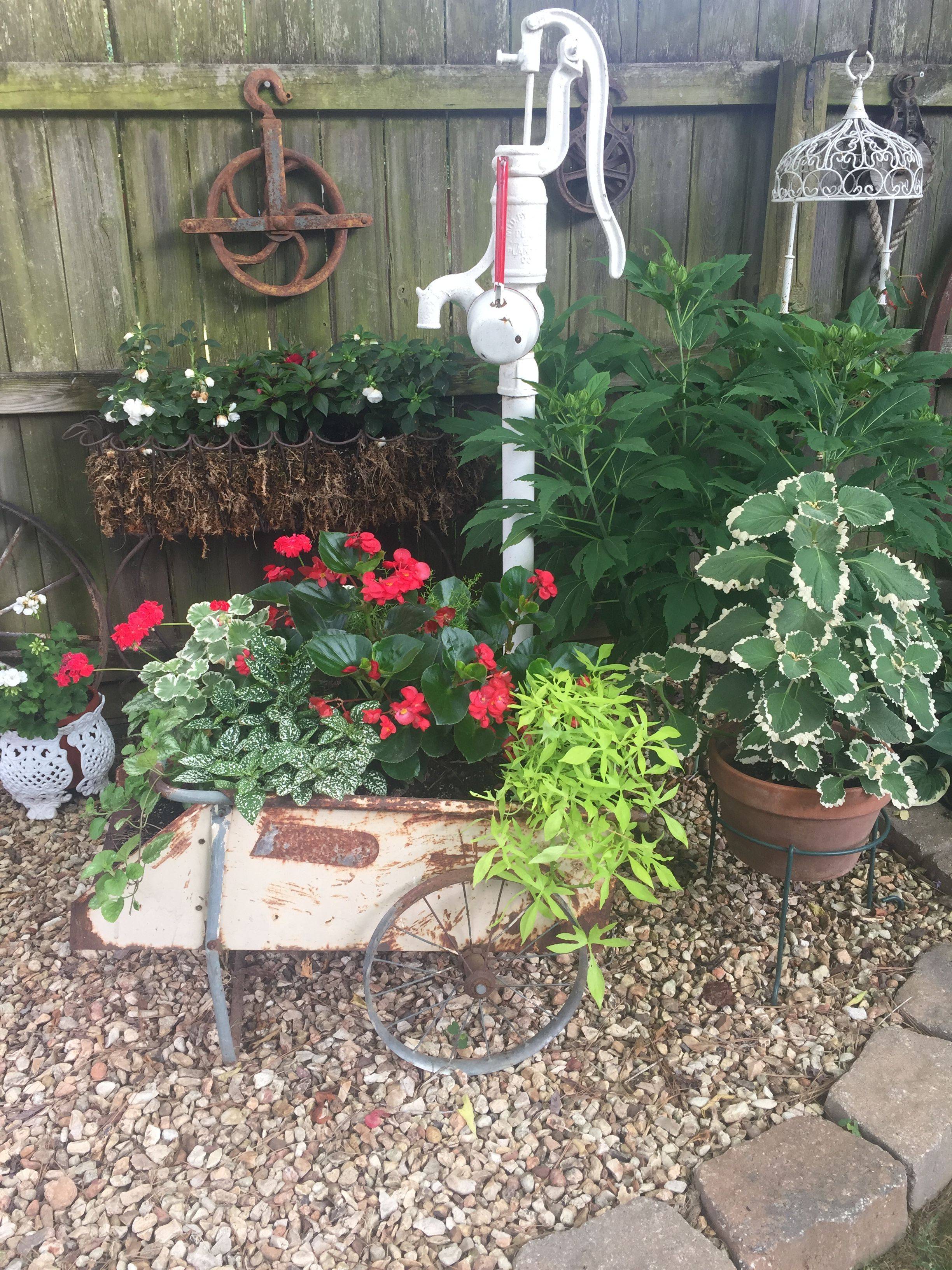 24 Garden Cart Ideas You Cannot Miss | SharonSable