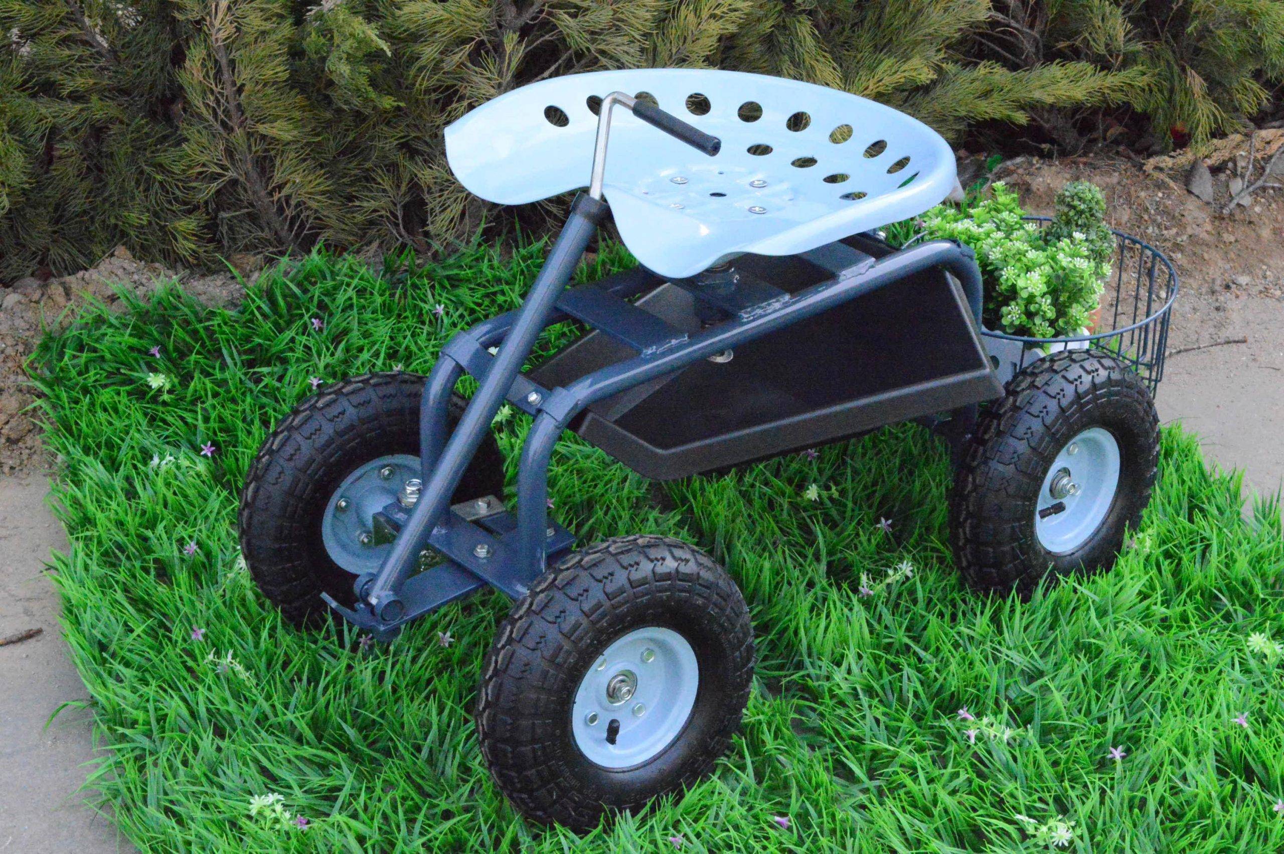 24 Garden Cart Ideas You Cannot Miss | SharonSable